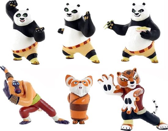 Kung Fu Panda Figuren