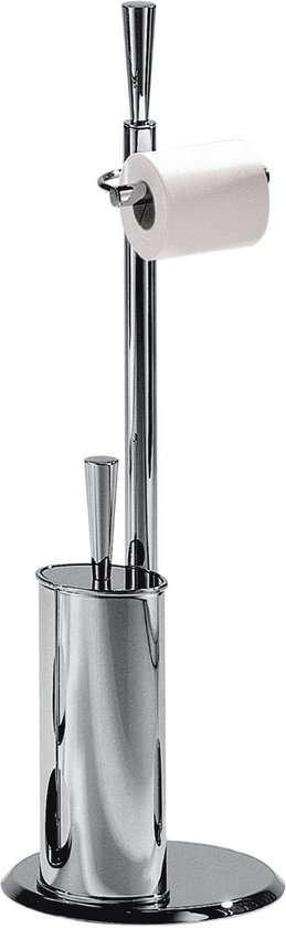 Colombo Bathware toiletbutler borstel+rolhouder H75xØ24cm ISOLE chroom ...