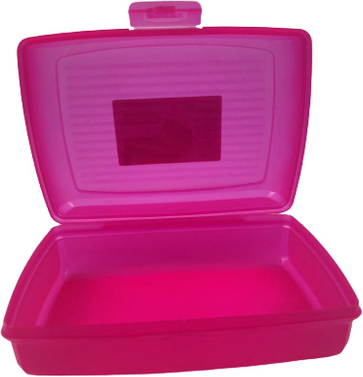 Curver lunchbox broodtrommel - Roze / Transparant - Kunststof - 1,3 ...