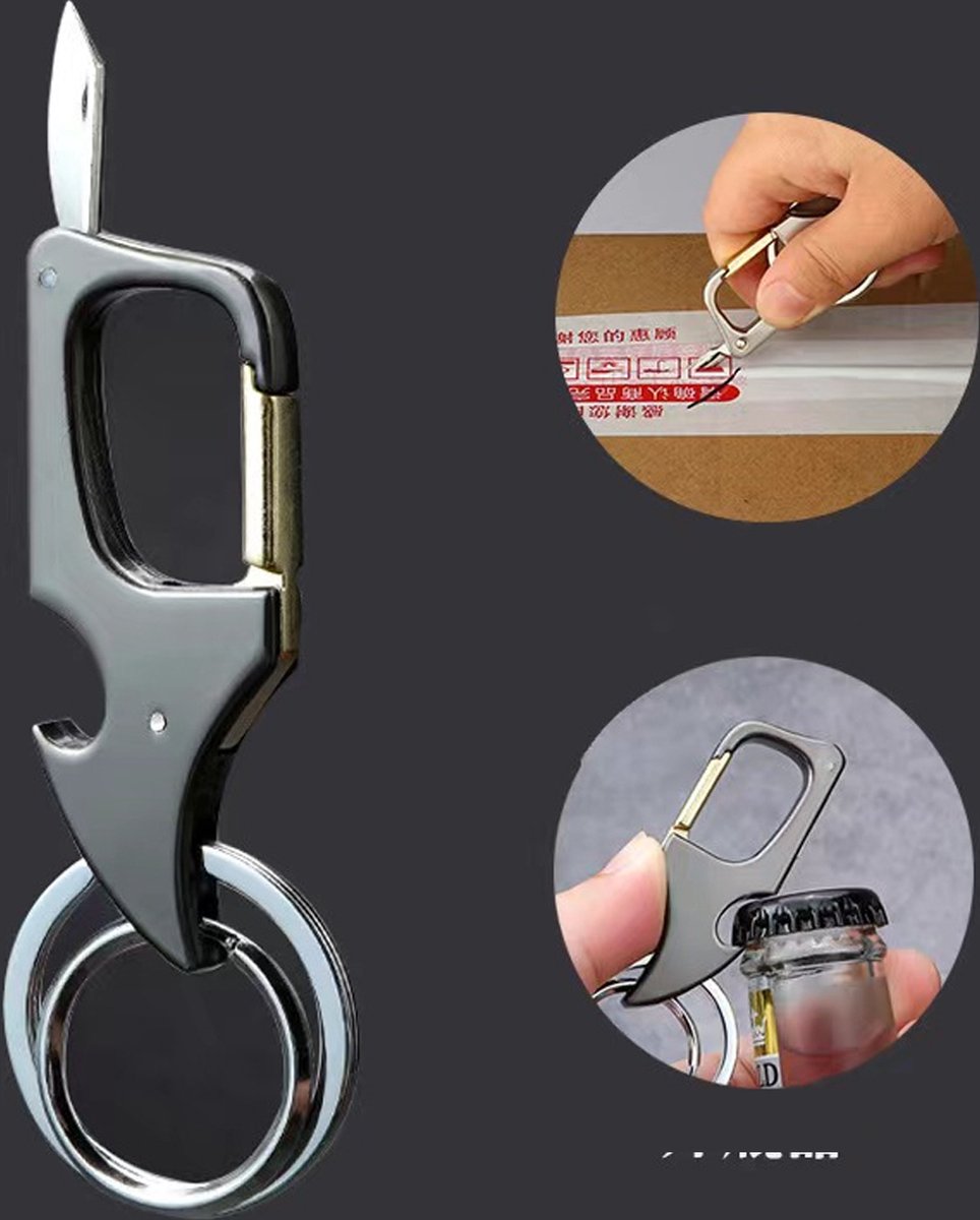 BOTC Multitool Sleutelhanger- Zakmes - Mini multifunctionele Key Chain ...