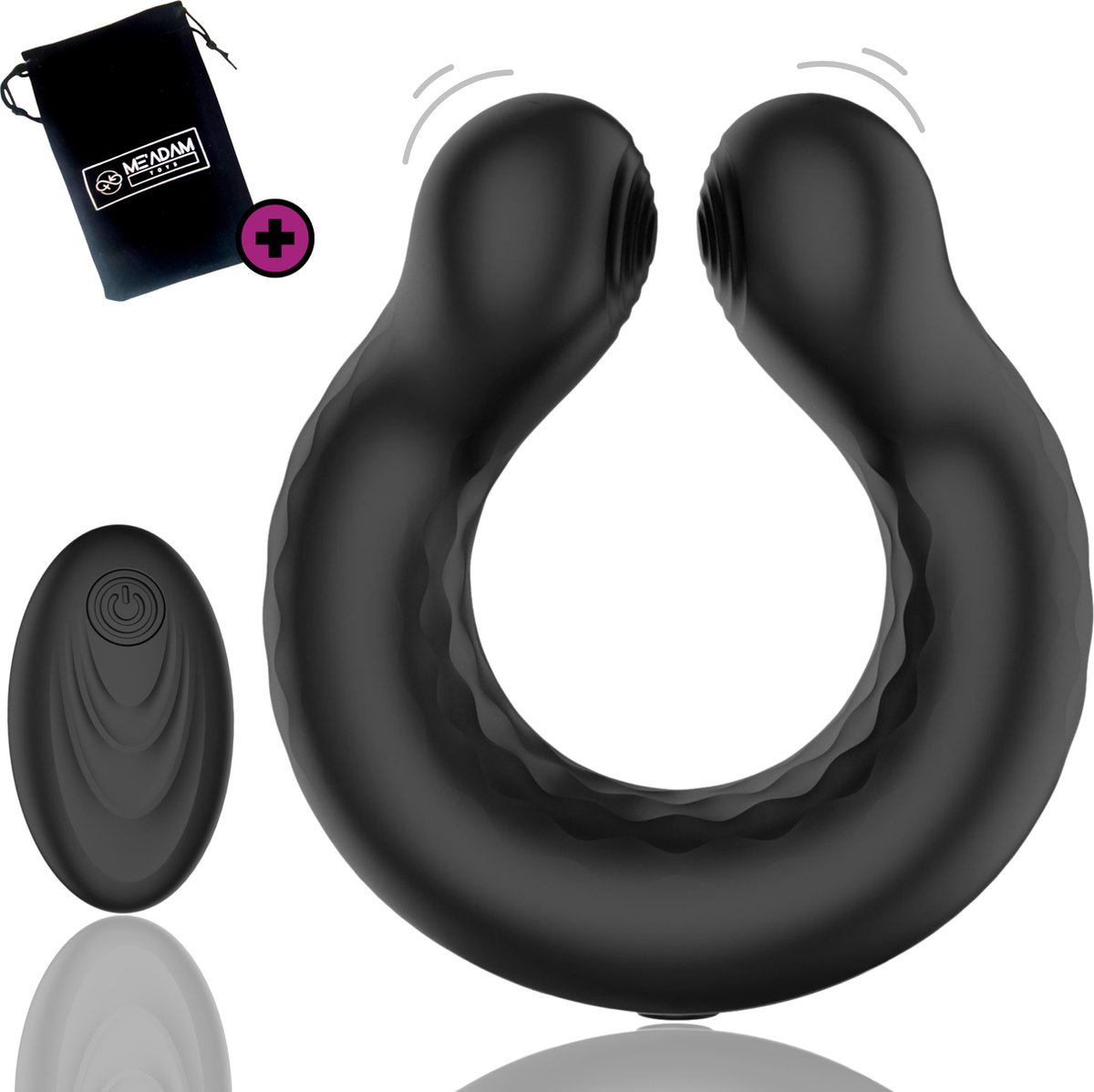 ME'ADAM Hero - Cockring Vibrerend met Afstandsbediening - Sex Toys voor Koppels -... | bol.com