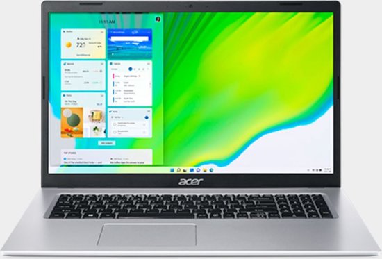 Acer Aspire 3 17.3 HD+ i5-1135G7 16GB 512SSD Silver W11 | bol