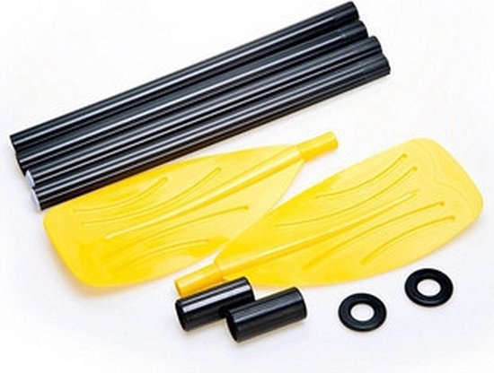 Intex plastic opblaasboot peddels set 122 cm - Bootje varen | bol