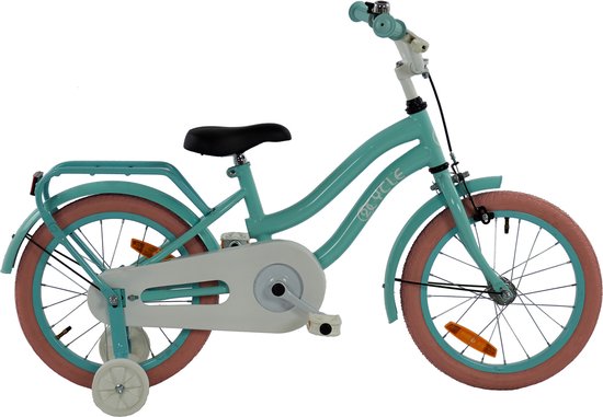 2Cycle Pretty Kinderfiets -16 inch - Groen - Meisjesfiets | bol.com