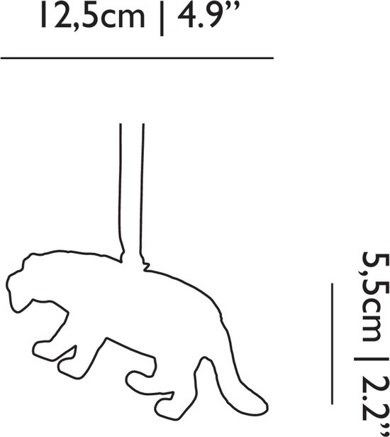 Moooi - Extinct Animals Ornaments - Bearded Leopard | bol