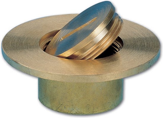 Dekdop messing 1 inch | bol