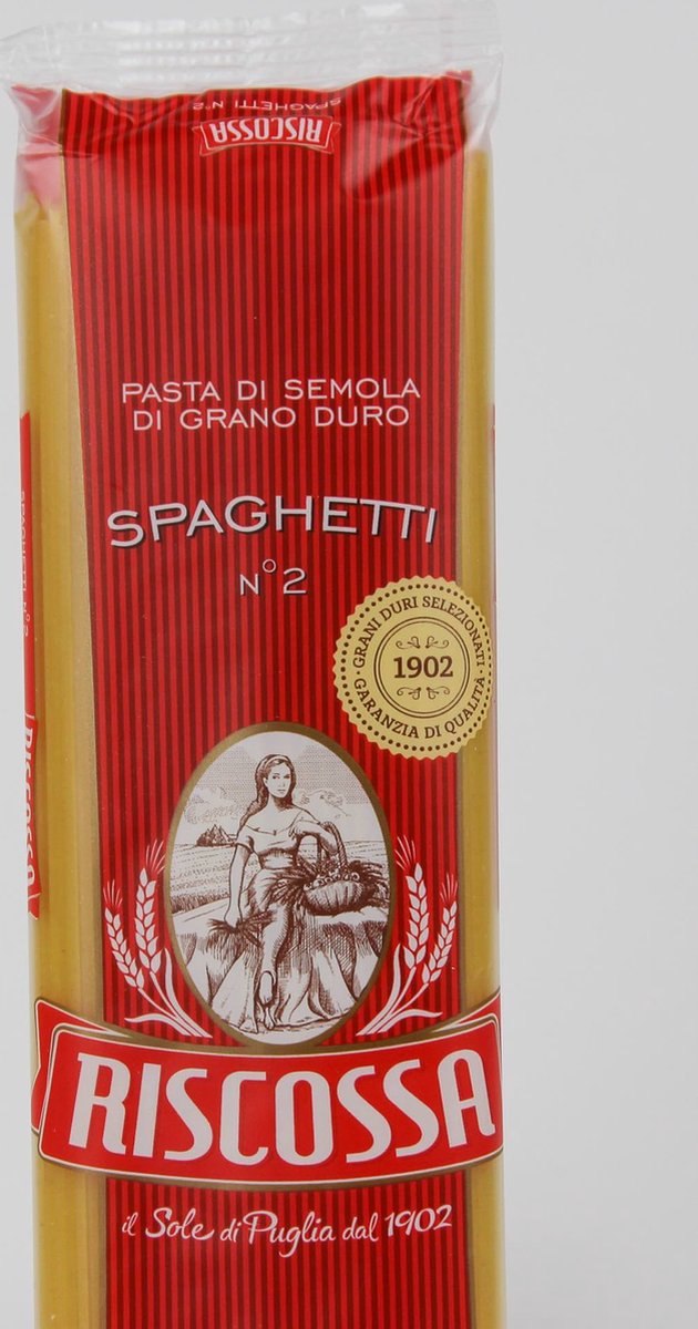 Spaghetti van Riscossa - 10 zakken x 500 gram - Pasta | bol.com