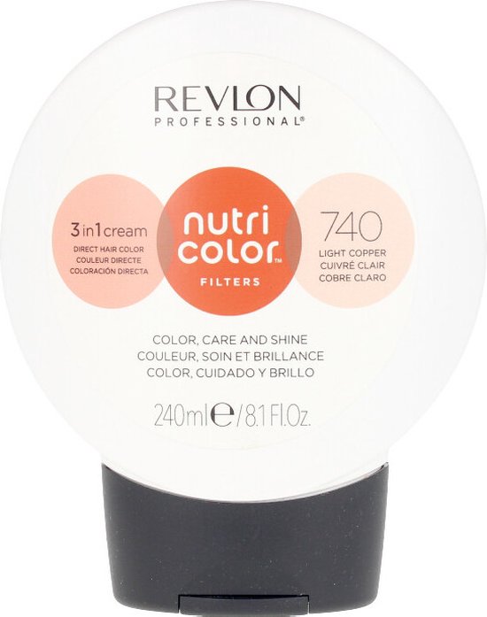 Revlon - Nutri Color - 240 ml - 740 Light Copper | bol