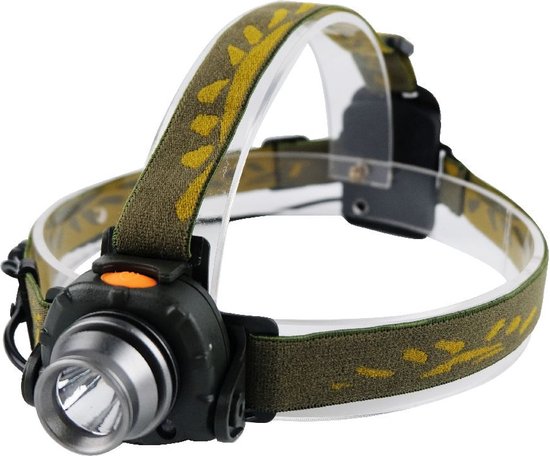 Hofftech Hoofdlamp LED - Verstelbaar - 3 Watt - Bewegingssensor | bol