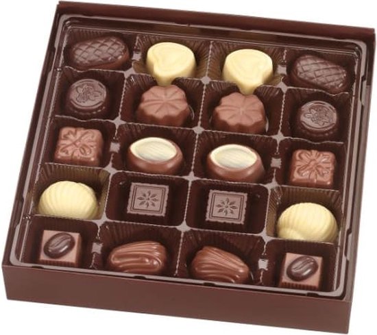 Assortiment Hamlet Chocolats Belges "Carré rouge" 250 grammes | bol.com