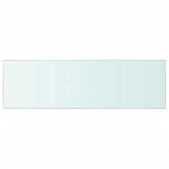 Prolenta Premium - Étagère murale verre transparent 80x25 cm - Étagères ...