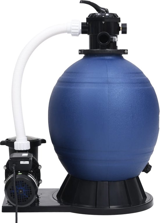 Prolenta Premium - Zandfilter met 7 instellingen en 1000 W pomp blauw ...