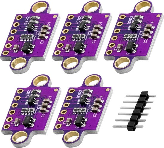 AZDelivery 5 x VL53L0X Time-of-Flight (ToF) Laser Ranging Sensor ...