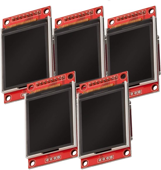 AZDelivery 5 x SPI TFT Display 1.8 inch 128 x 160 pixels ST7735 ...