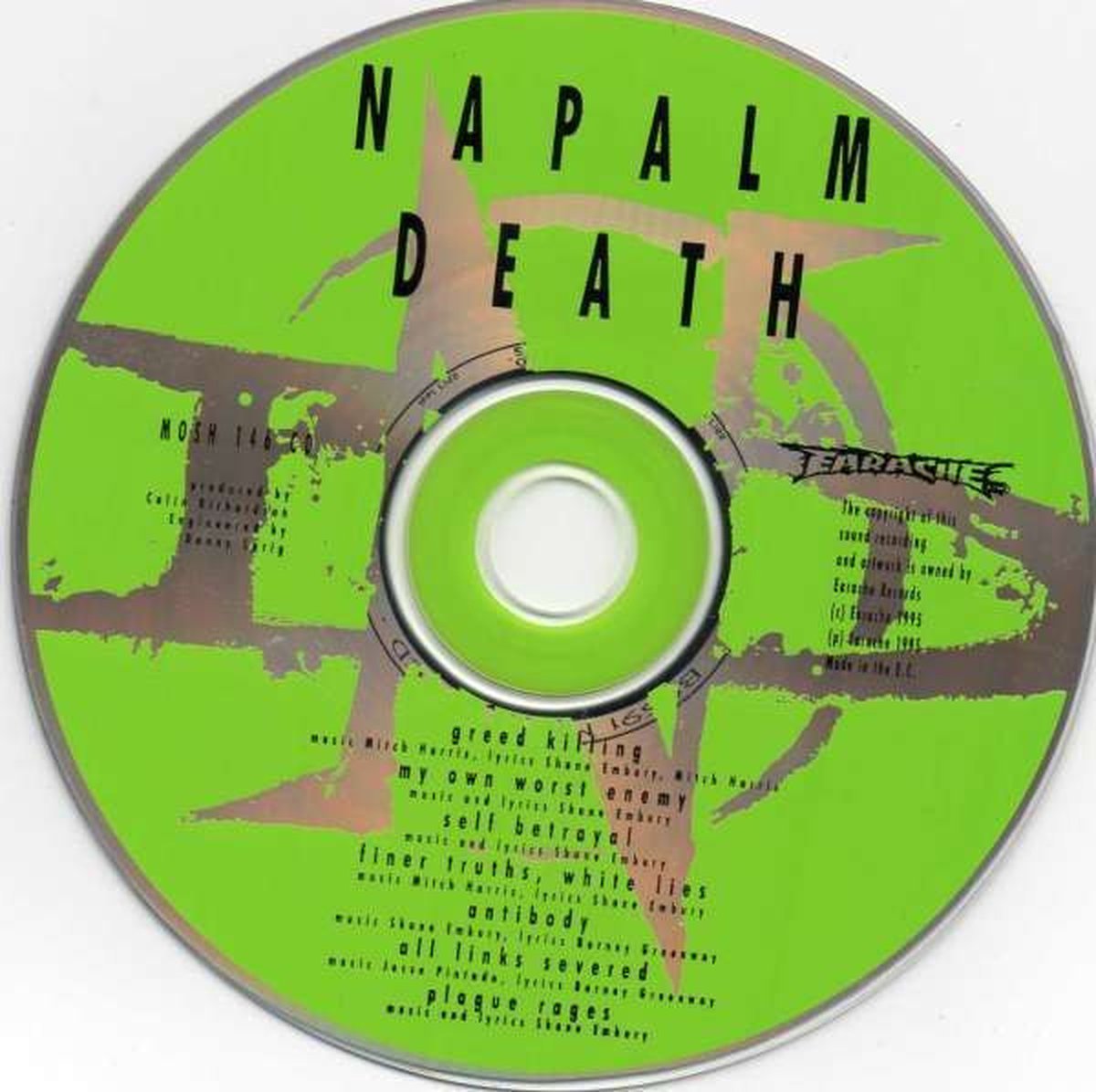 Napalm Death : Greed Killing CD, Napalm Death | Muziek | bol.com