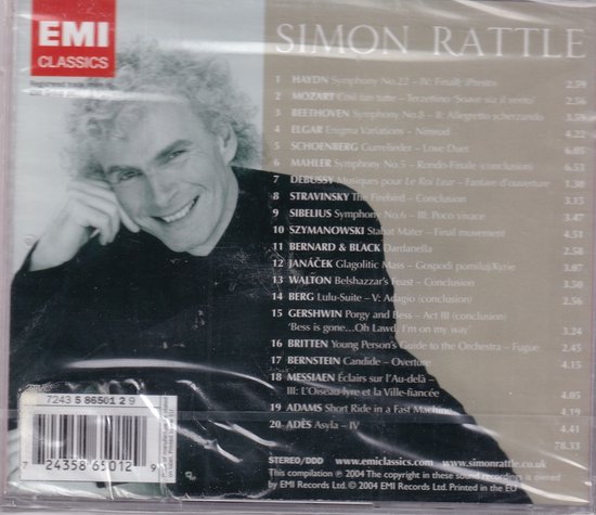 On Emi Classics - Simon Rattle, Simon Rattle | Muziek | bol