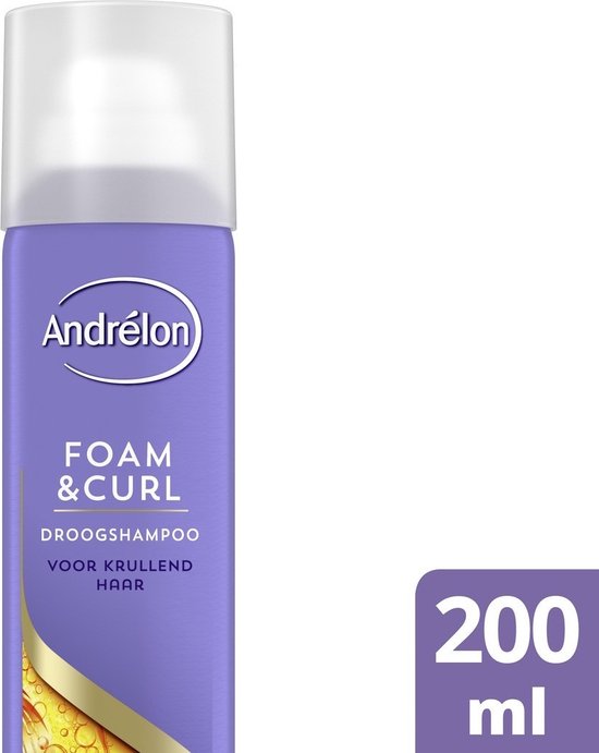 Andrélon Droogshampoo Foam & Curl 200 ML | bol