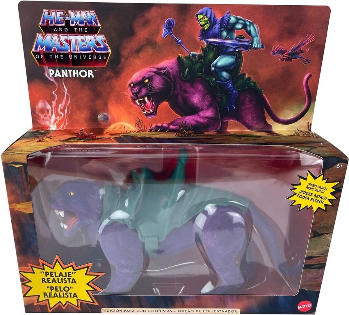 Masters of the Universe: Origins - Panthor Flocked Collector's Edition ...