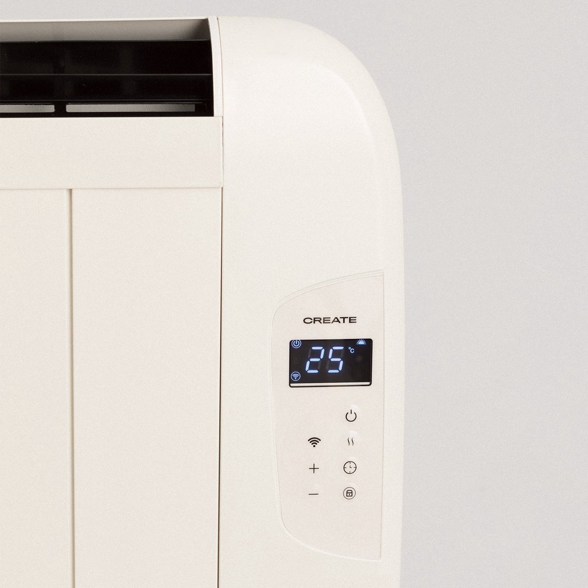 CREATE WARM SLIM 2000W Wifi - Elektrische convectorradiator- ruimtes ...