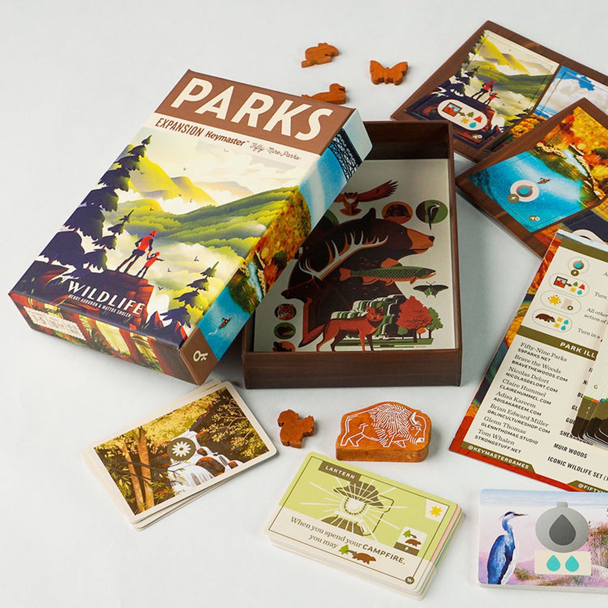 Parks Wildlife- uitbreiding - bordspel - Engelstalig | Games | bol