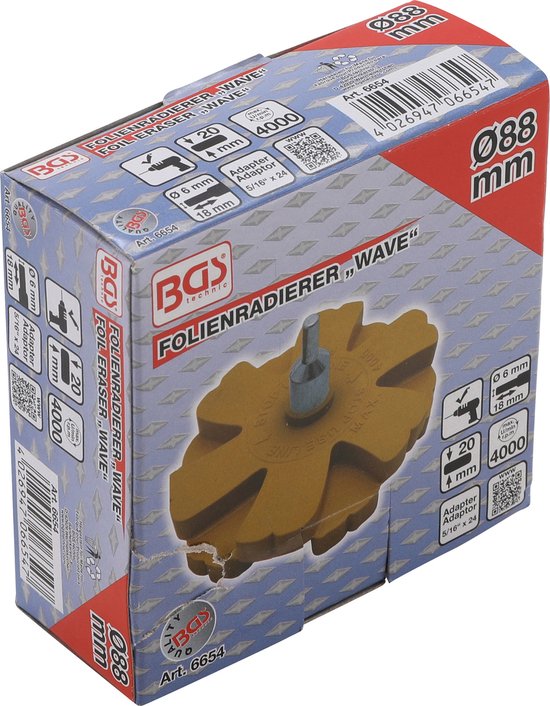 BGS Folieverwijderaar Wave Ø 88 mm | bol