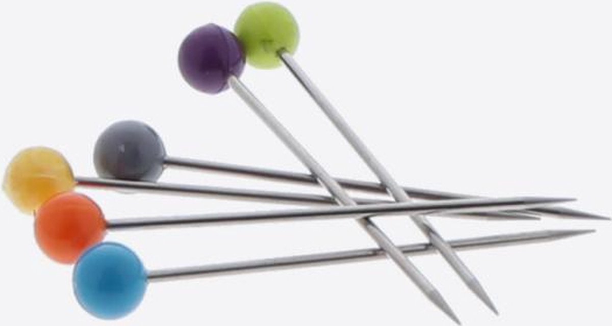 Jean Dubost set van 6 prikkers voor kreukels uit rvs | bol