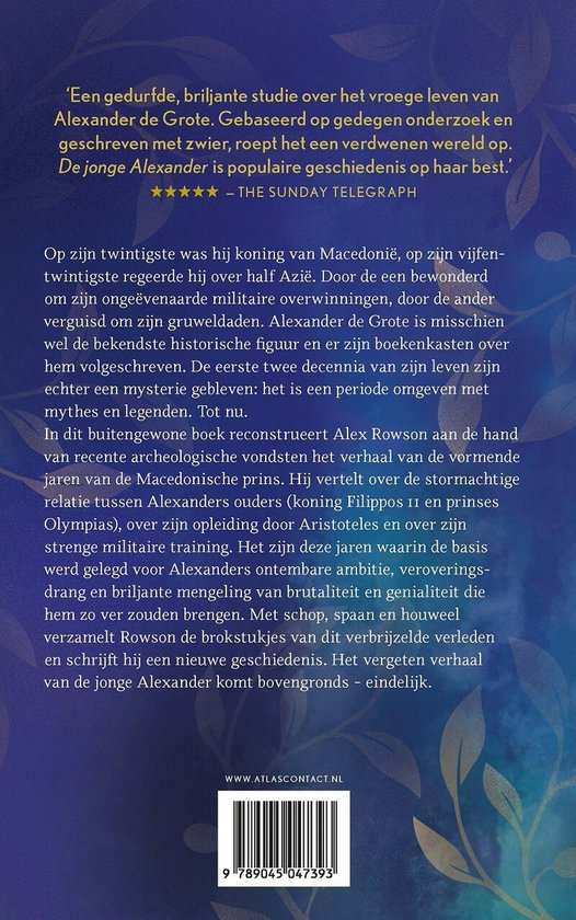 De jonge Alexander (ebook), Alex Rowson | 9789045047409 | Boeken | bol