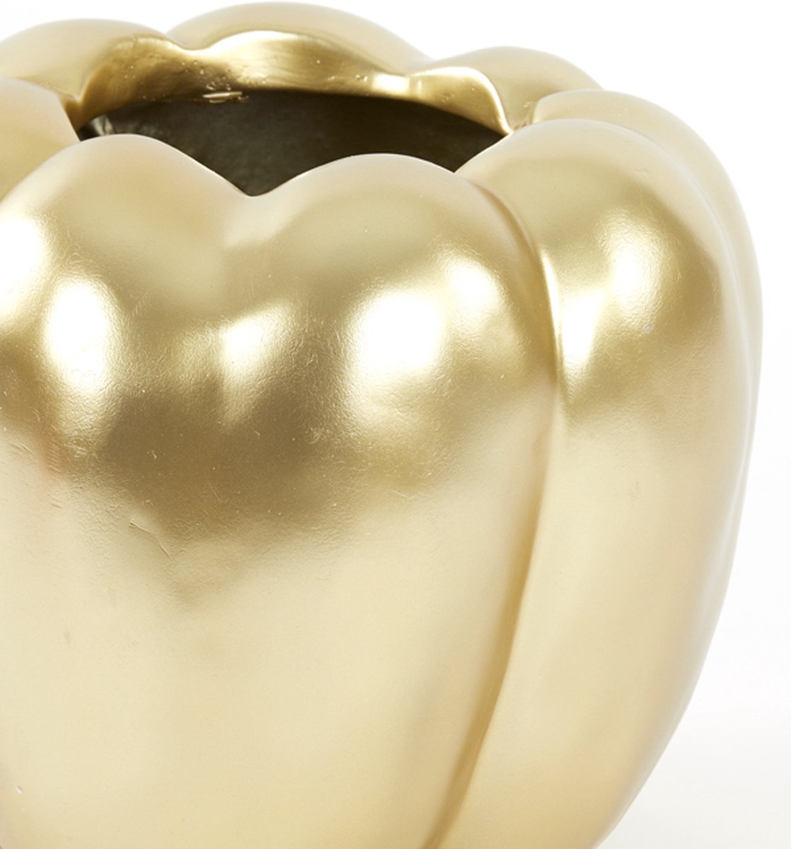 Light & Living - Vaas PEPPER - 35x35x30.5 - Goud | bol