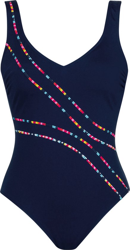 Sunmarin badpak 12633 -donkerblauw- maat 44D | bol