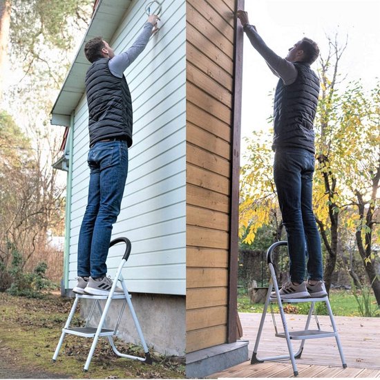 Huishoudtrap – small ladder – kitchen step – household step – mini ...