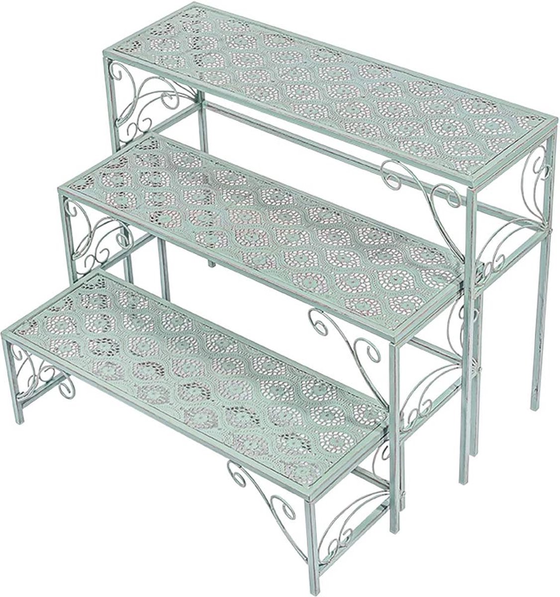 Plant stand - Plantenrek binnen– Plantentafel - Plantstandaard ...