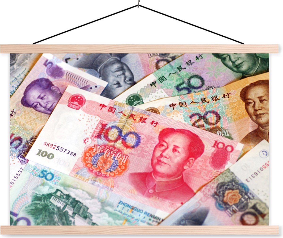 pile de billets en renminbi commission scolaire lattes plates vierges ...