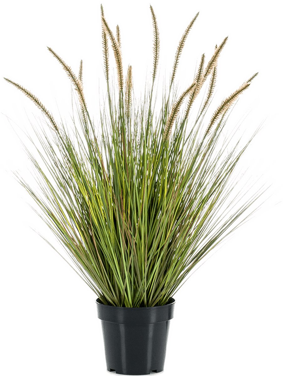 Kunstplant groen gras sprieten 85 cm - Grasplanten/kunstplanten voor ...
