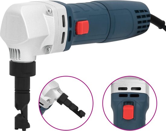 vidaXL Knabbelschaar voor plaatmetaal 600 W | bol.com