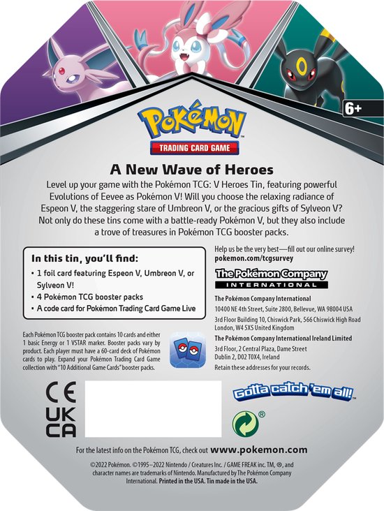 Pokémon Spring Tin 2022 - Pokémon Kaarten | Games | bol