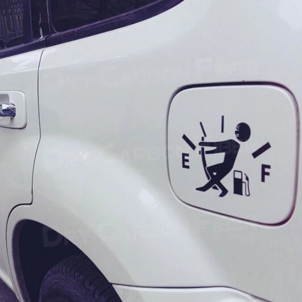 Tankdop Sticker - Fenom Stickers ® - Auto Accessoires Interieur Grappig ...