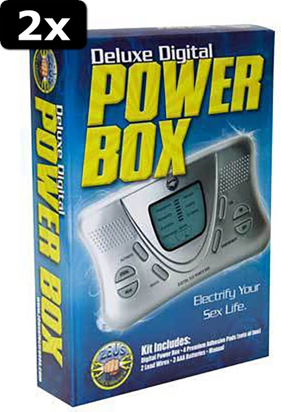 2x Powerbox - Deluxe Digital Power Box | bol.com