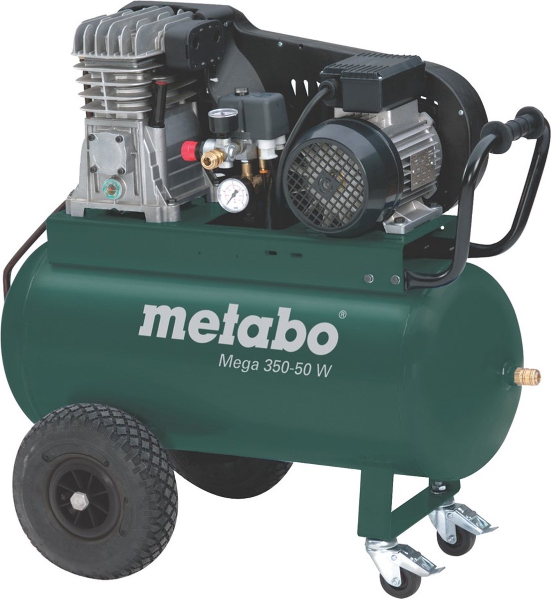 Metabo Mega 350-50 W Pneumatische compressor 50 l 10 bar | bol.com