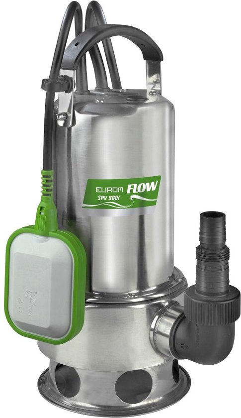 Eurom Flow SPV900i Vuilwaterpomp 900W | Dompelpomp | bol