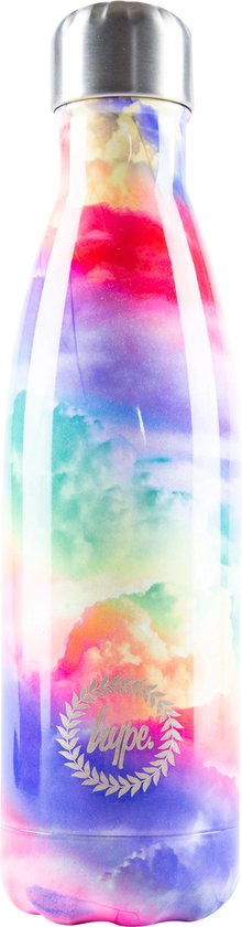 Rainbow Clouds - Drinkfles - RVS drinkfles - waterfles - RVS waterfles ...