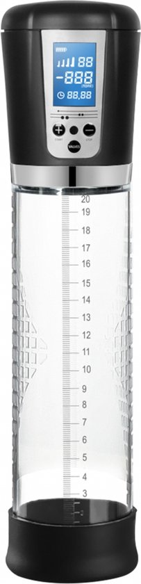 Premium Rechargeable Automatic LCD Pump - Transparent | bol.com