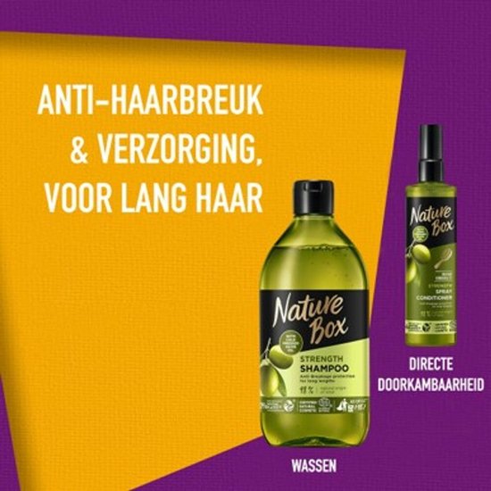 Nature Box Olive Shampoo 6x 385 ml - Grootverpakking | bol.com