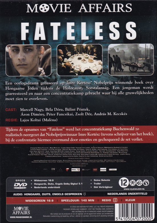 Fateless (Dvd), Aron Dimeny | Dvd's | bol