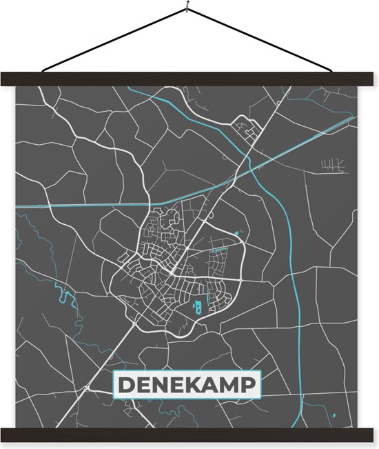 Posterhanger incl. Poster - Schoolplaat - Denekamp - Kaart ...