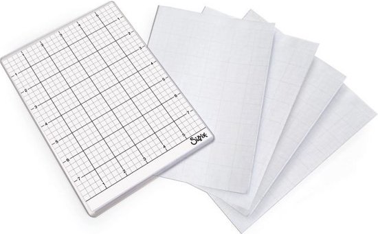 Sizzix Sticky Grid Sheets 15,24x21,59cm 5pieces | bol