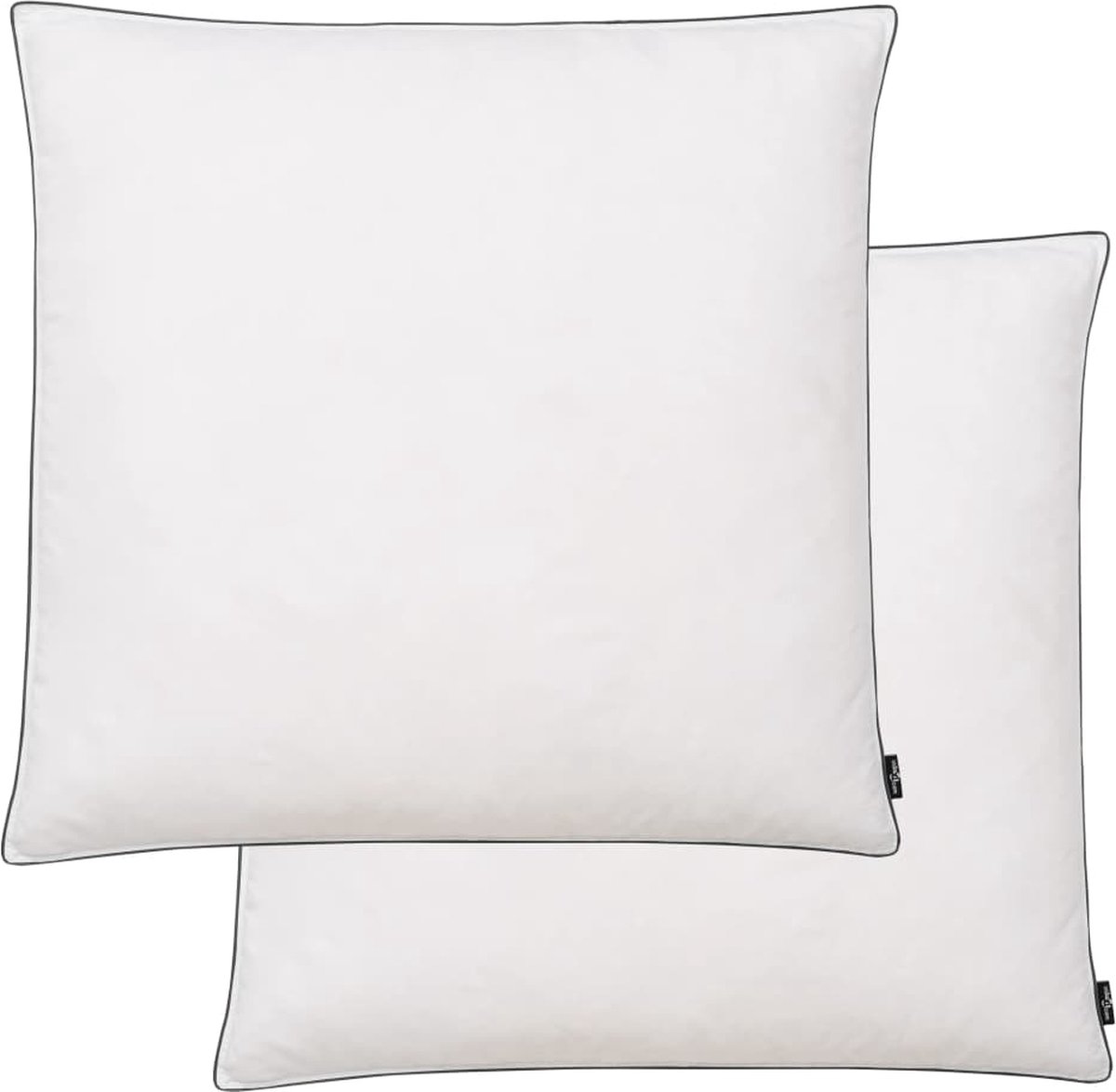 vidaXL Kussens 2 st verenvulling 80x80 cm wit | bol.com
