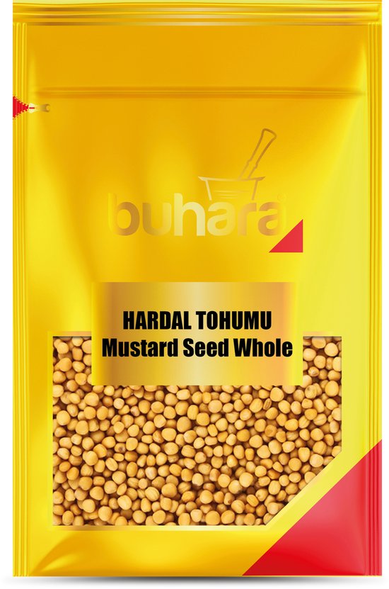 Buhara - Mosterd Zaad - Hardal Tohumu - Mustard Seed Whole - 80 gr ...