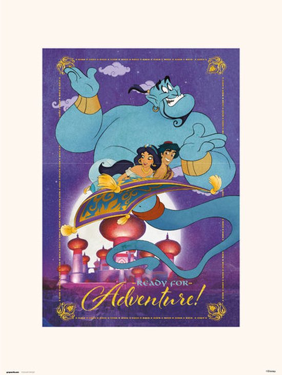DISNEY ALADDIN - Art Print 30x40 cm | bol