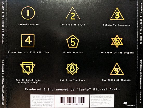 Enigma Cross Of Changes - 1xCD album met Return To Innocence - 24 maart ...