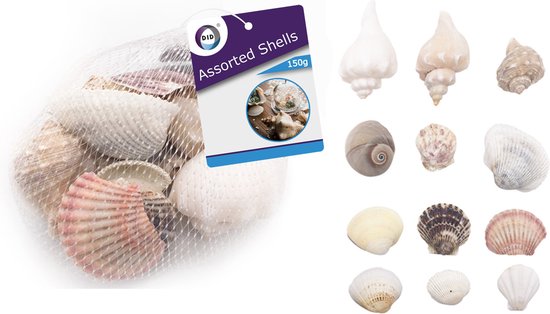 DID Schelpen mix - decoratie - 150 gram - schelpjes | bol